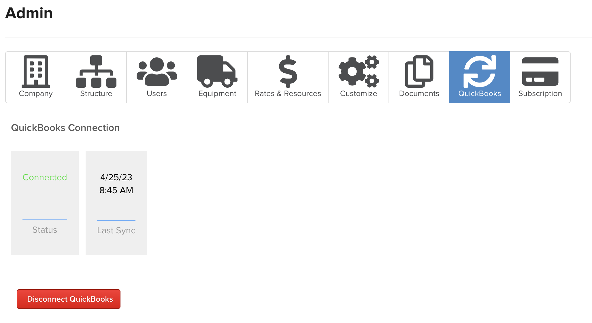 Sync Error: Connection to QuickBooks has expired – Knowify