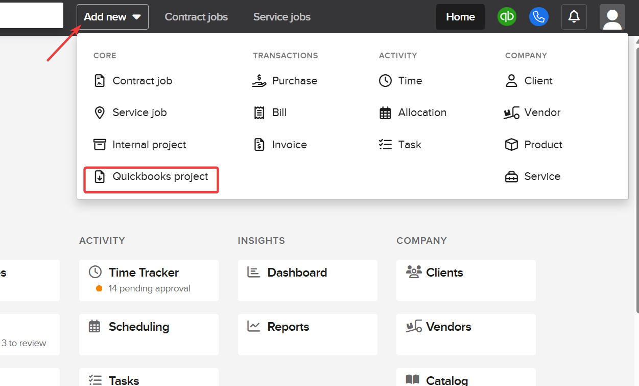 How to Import a QB Project into Knowify – Knowify