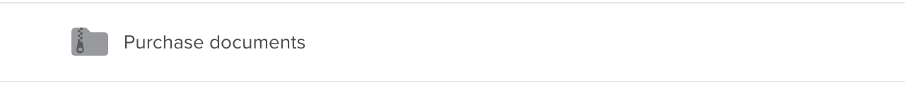 What is the 'Purchase documents' folder? – Knowify