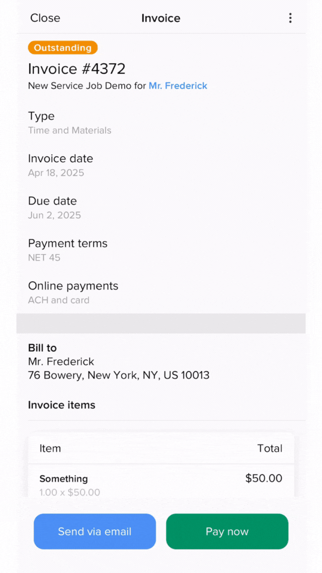 How to invoice for service work in the Knowify mobile app – Knowify