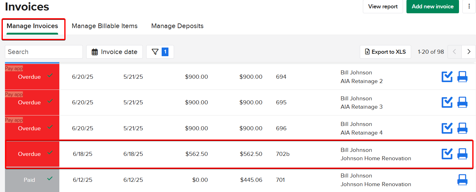 How to edit an invoice – Knowify